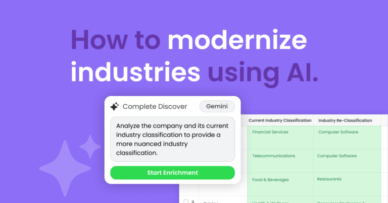 How to Modernize Industry Classification with Complete Discover